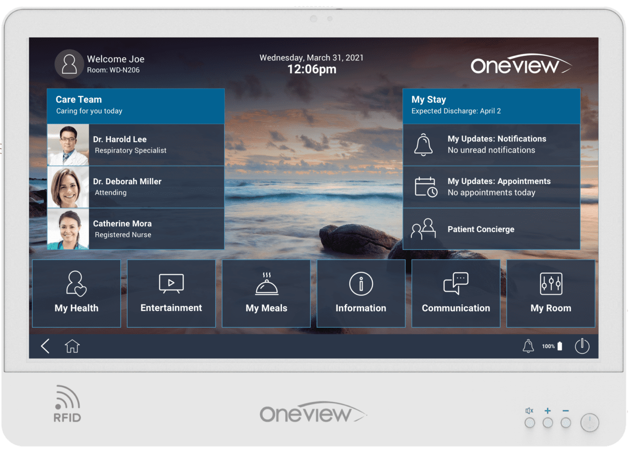 Social Mobile and Oneview's Unique Tablet Improves Patient's and Care ...